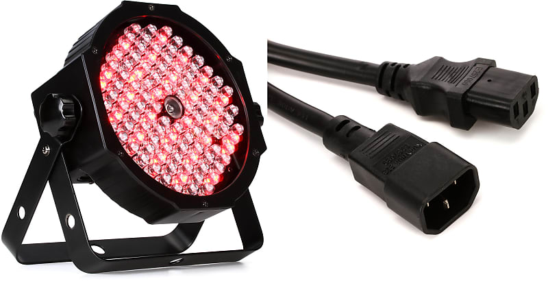 ADJ Mega Par Profile Plus RGB+UV Par Bundle with Hosa | Reverb