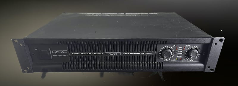 QSC Powerlight 2 PL 236 Stereo Power Amplifier | Reverb