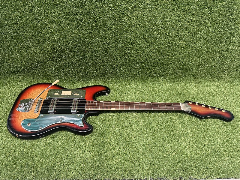 Guyatone VN-2 Electric Baritone Guitar by Teisco Del Rey - | Reverb
