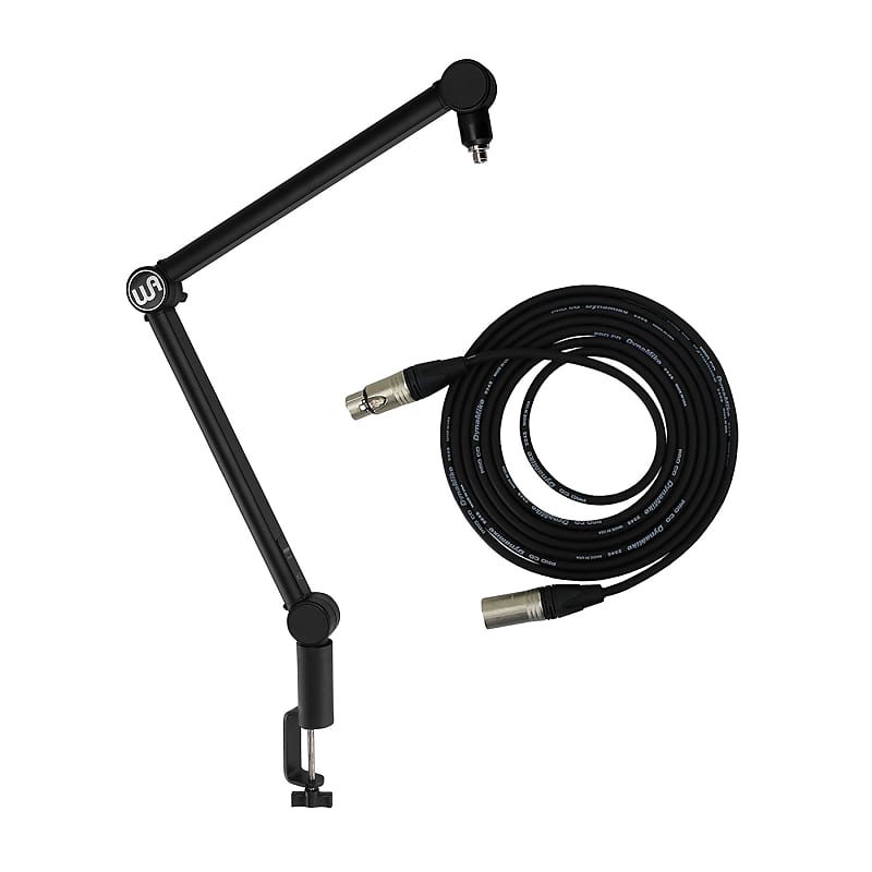 Warm Audio WA-MBA Microphone Desktop Boom Arm bundle with Pro | Reverb