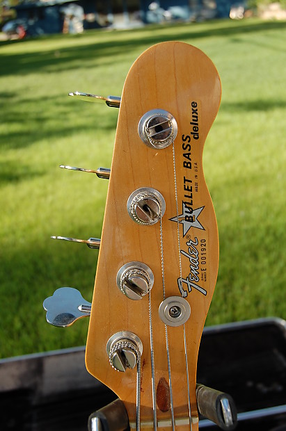 1982 USA Fender Bullet Bass Deluxe in amazing condition, baby | Reverb