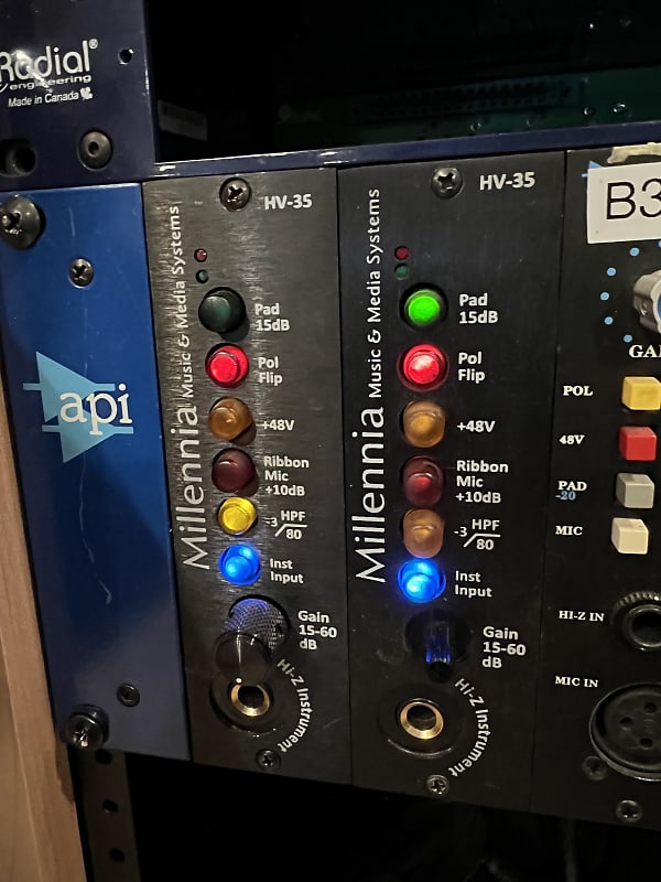 Millennia Media HV-35 500 Series Mic Preamp Module | Reverb