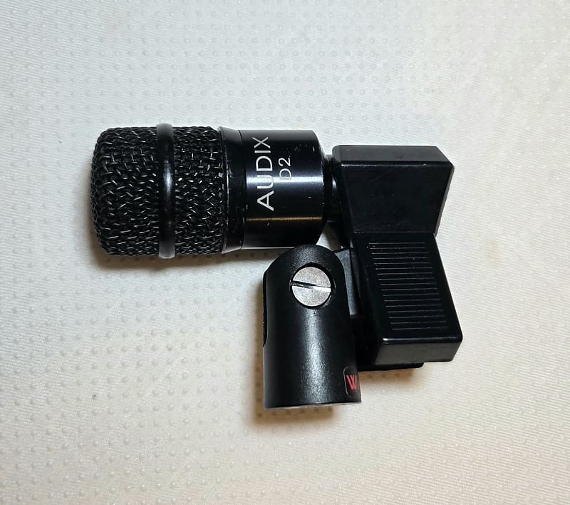Audix D2 Hypercardioid Dynamic Drum (snare/tom) Mic w/Clip | Reverb