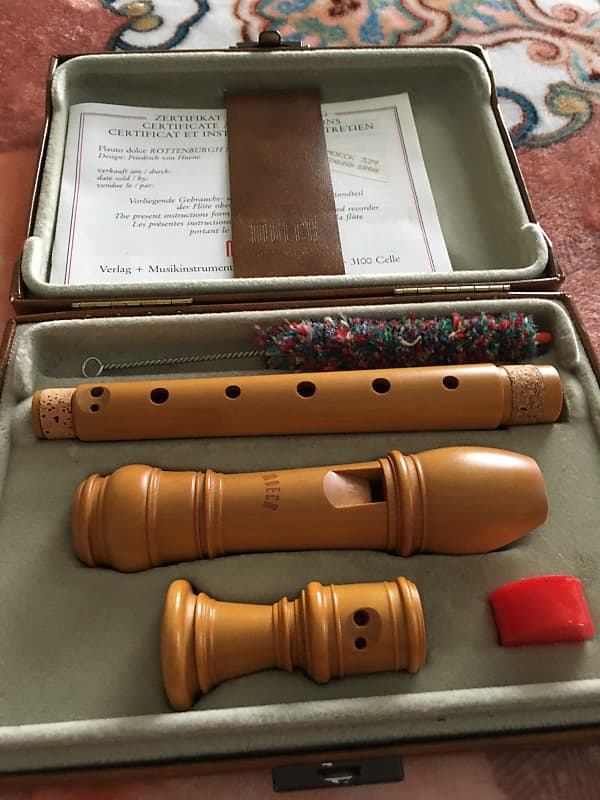 Moeck Rottenburgh 329 - Boxwood C Soprano recorder. Almost | Reverb