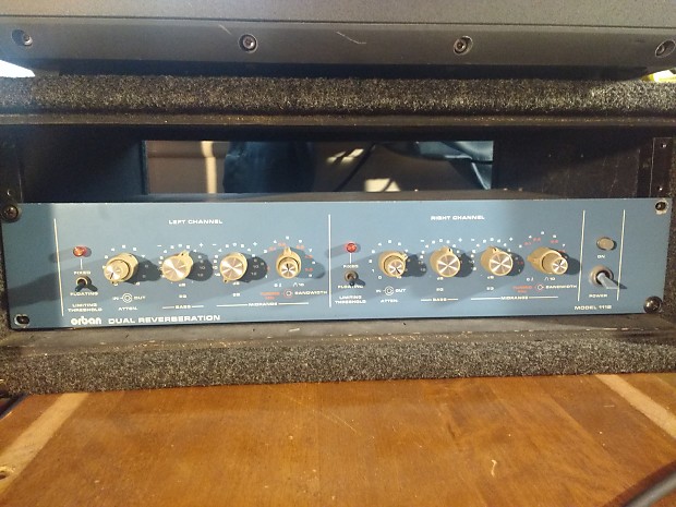 Orban 111B Stereo Spring Reverb Unit Vintage | Reverb