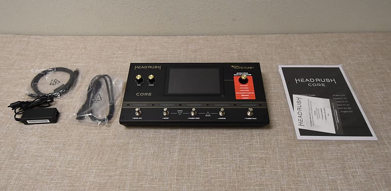 HeadRush Core Multi-Effects Processor Pedal Black | Reverb