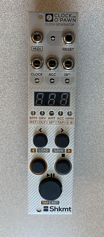 Shakmat Modular Clock O’ Pawn Mk 2 2024 - Silver | Reverb