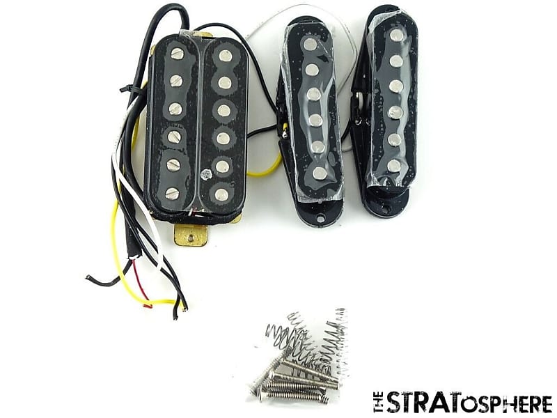 Fender Squier Classic Vibe 70s HSS Humbuck Strat PICKUP SET | Reverb