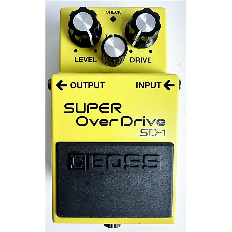 Boss SD-1 Super Overdrive Pedal, Second-Hand | Reverb