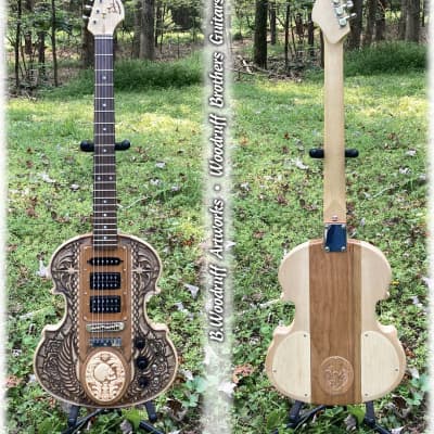 Cryptical Envelopment Carved 2024 Woodruff Custom - DiMarzio, | Reverb