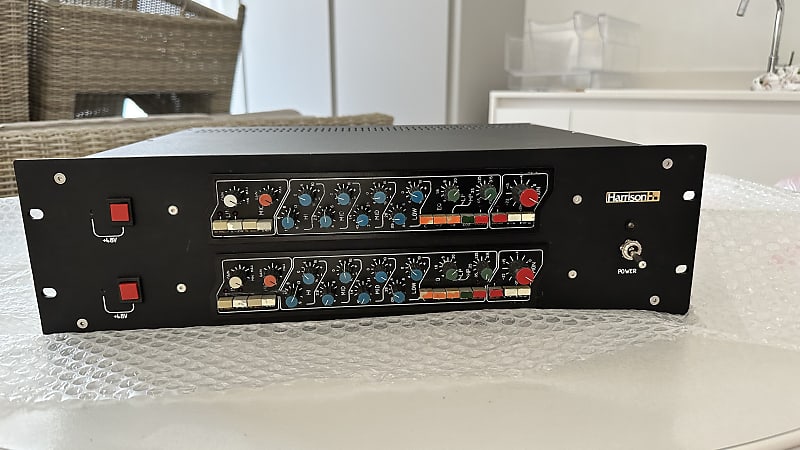Harrison 3232c 2 rack channel strip 1970 - Black | Reverb