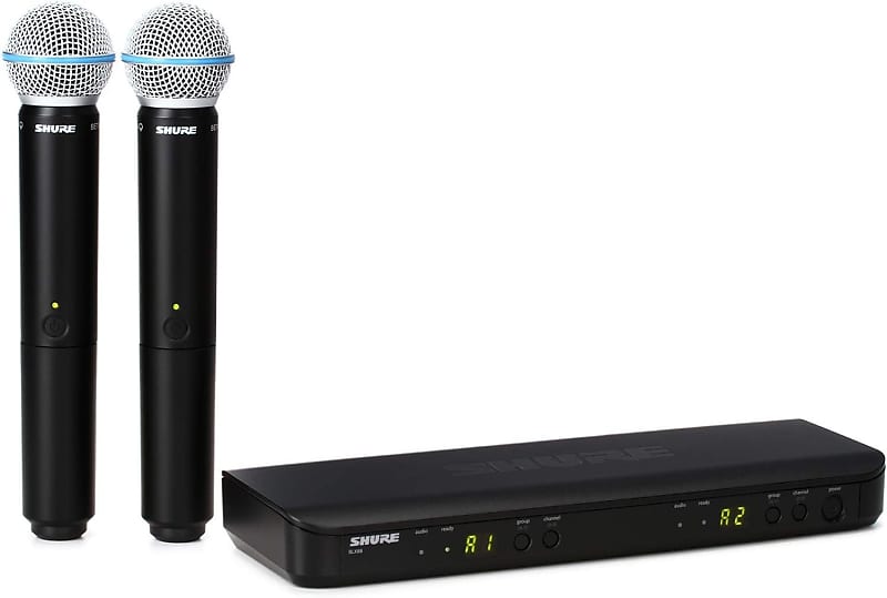 Shure BLX288/B58 UHF Wireless Microphone System - Perfect for | Reverb
