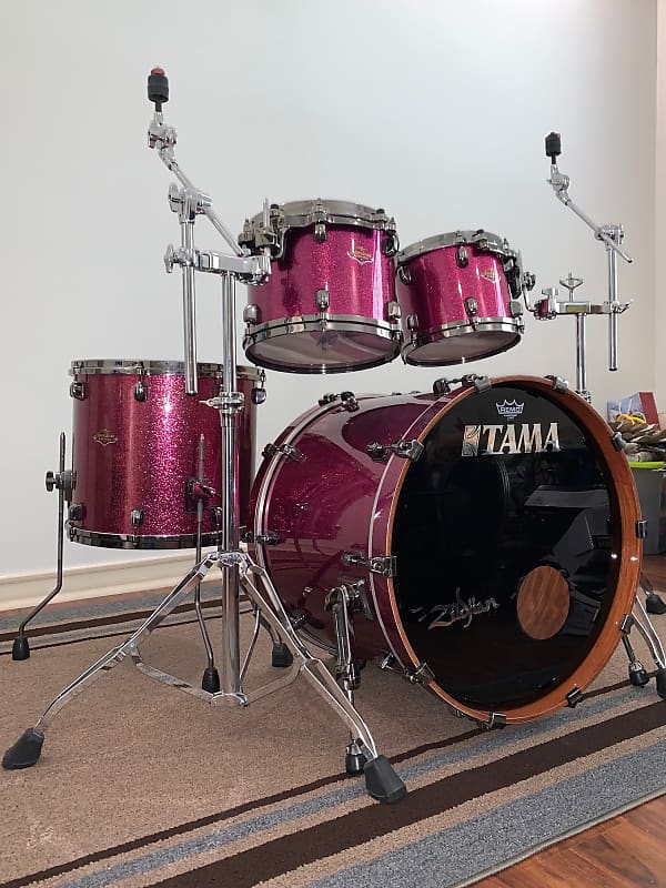 Tama Starclassic Bubinga Ultraviolet Sparkle | Reverb