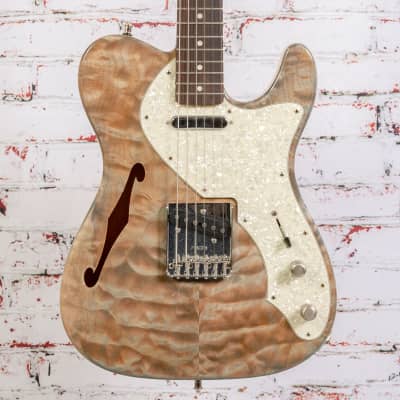 PartsCaster Thinline Tele Big Guard Humbucker Single Coil | Reverb