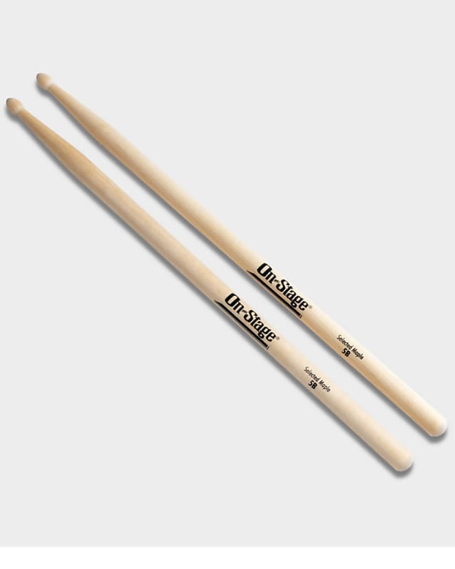 On-Stage 5B Drum Sticks | Reverb
