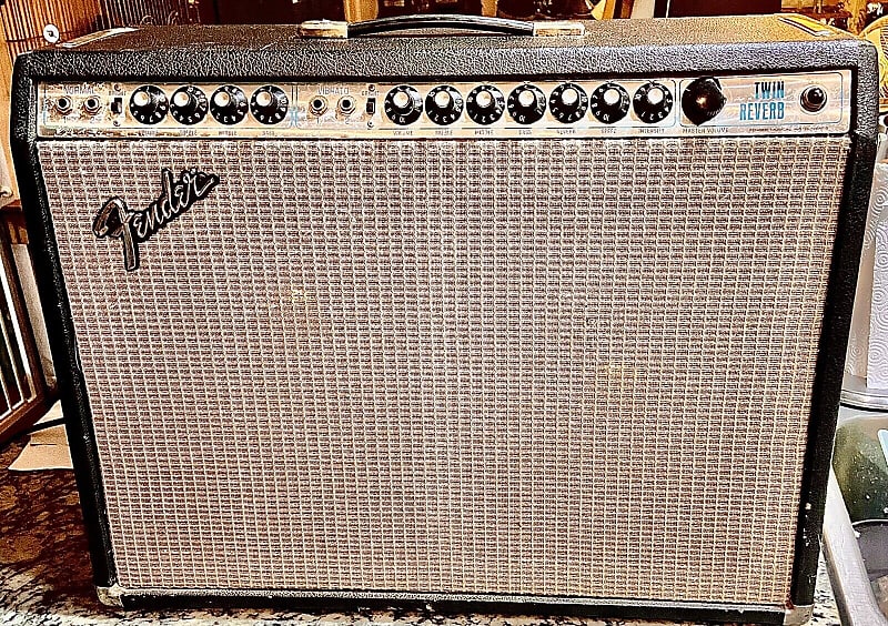 1970s vintage Fender Twin Reverb Tube Amp Clean Loud | Reverb