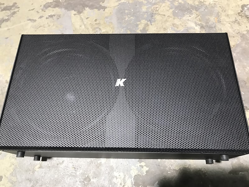 K-Array Rumble-KU210 Dual 10" Passive Subwoofer, 2000's Black | Reverb