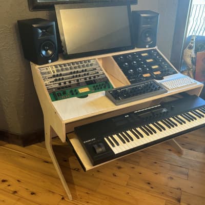 Trinity Desk Designs Hybrid 2 bay desk 2024 - Baltic Birch | Reverb