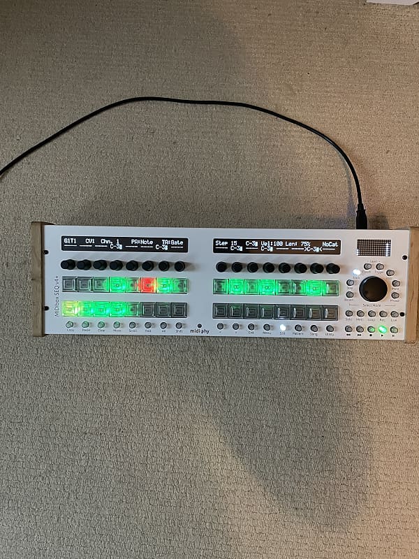 Midiphy Midibox sequencer v4+ with eurorack modules 2019 | Reverb
