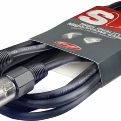 Stagg 10' 3 m/10 ft. Deluxe MIC cable - XLRF / XLRM, SMC3 | Reverb