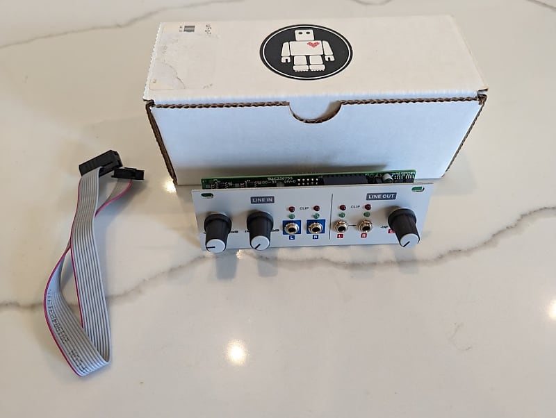 Intellijel Dual Balanced Line Audio Input and Output 1U 2019 | Reverb