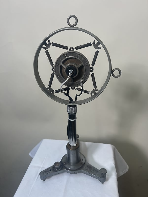 RESTORED 1920s Ellis Electrical Labratory Single Button mic | Reverb