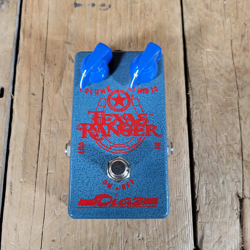 Cesar Diaz Texas Ranger 2011 Rangemaster Treble Booster Rare | Reverb