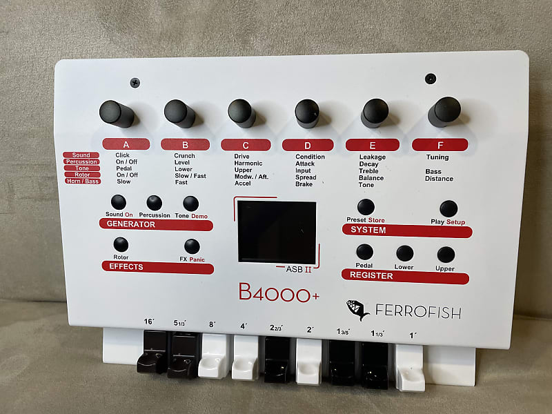 Ferrofish B4000+ Circa 2020 - White | Reverb