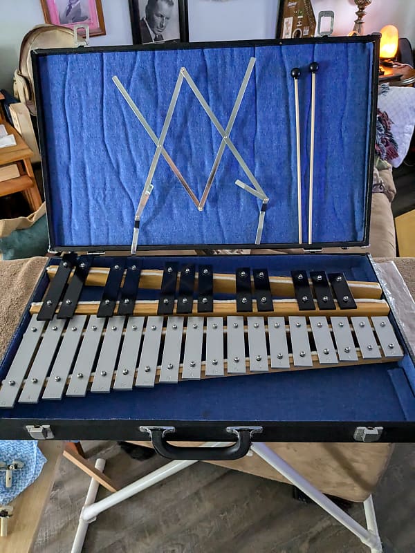 Vintage Atomic Xylophone w/ Case and Accessories | Reverb