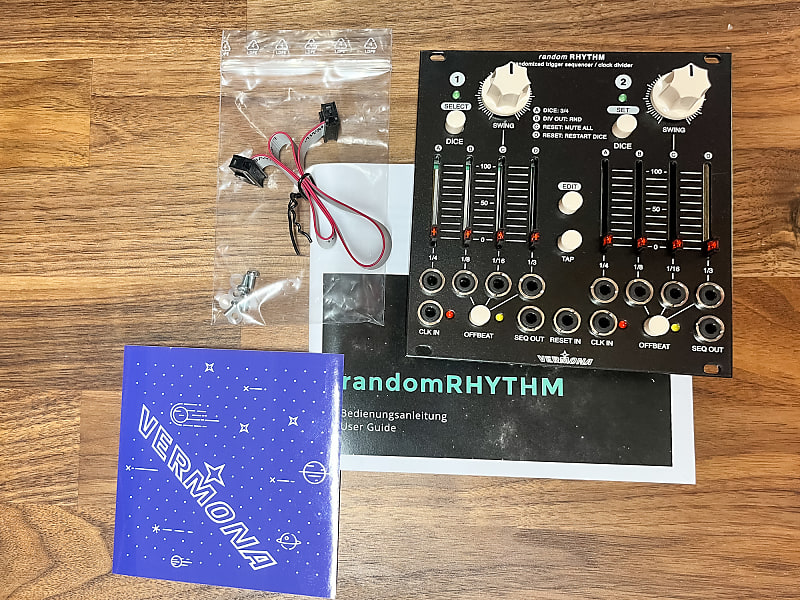 Vermona Random Rhythm 2021 - Black | Reverb