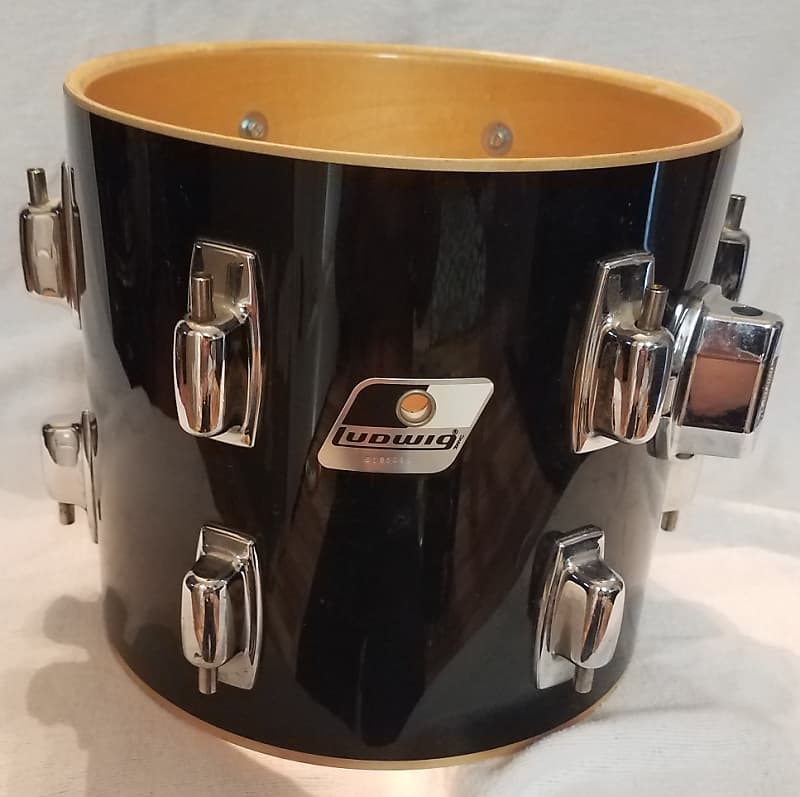 Ludwig Rockers 10" tom black | Reverb