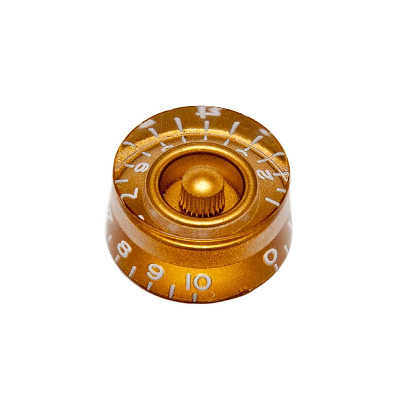 Hosco Speed Control Knob Gibson Style (Gold, Imperial (inch)) | Reverb