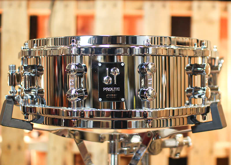 Sonor 14x5 ProLite Steel Die Cast Hoops Snare Drum | Reverb