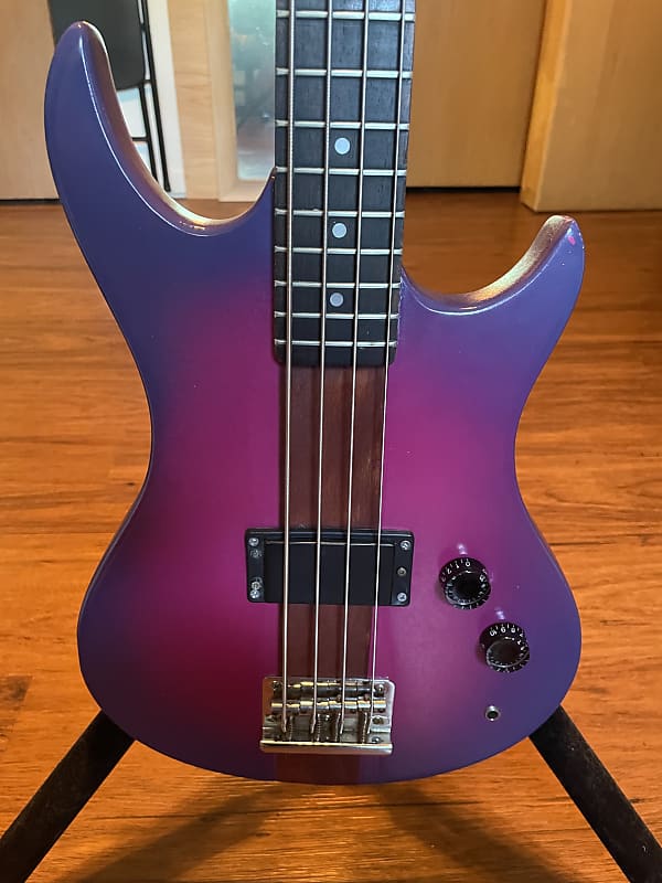 Memphis Bass Guitar - Purple / Pink Burst | Reverb