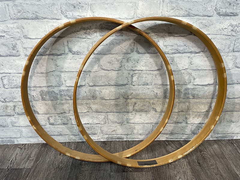 Sonor Bass Drum 22” Wooden Hoops Rims Hardware Tension #P16 | Reverb