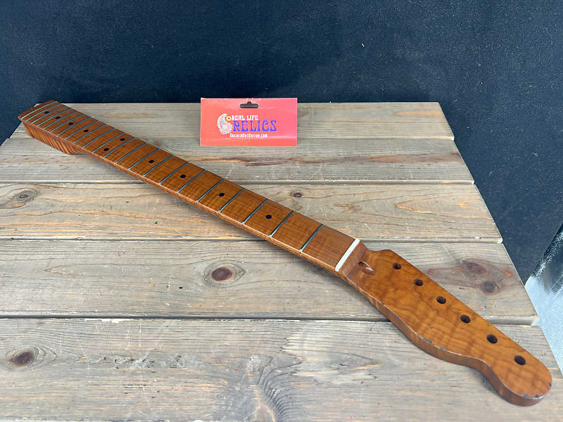 Real Life Relics Curly Flame Maple Telecaster® Style | Reverb Canada