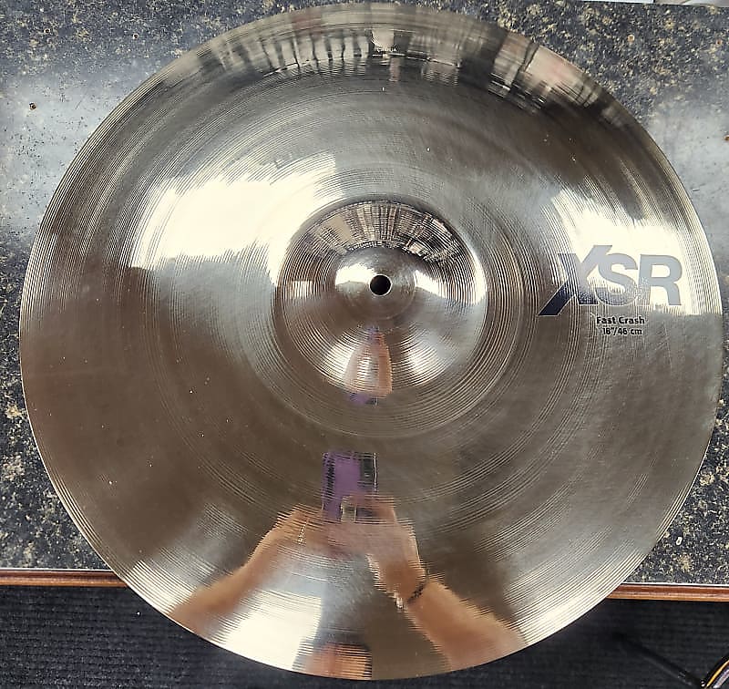 Sabian 18" XSR Fast Crash Cymbal 2025 - Brilliant | Reverb