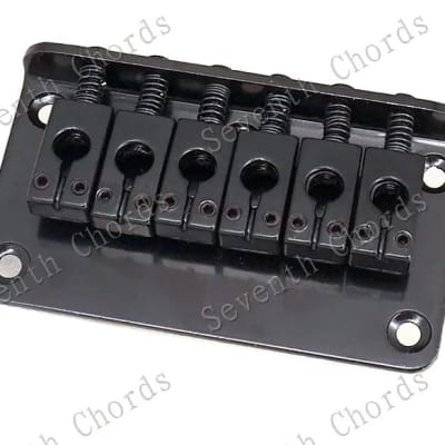 Black Hardtail Guitar Tele Strat Style Fixed Bridge | Reverb