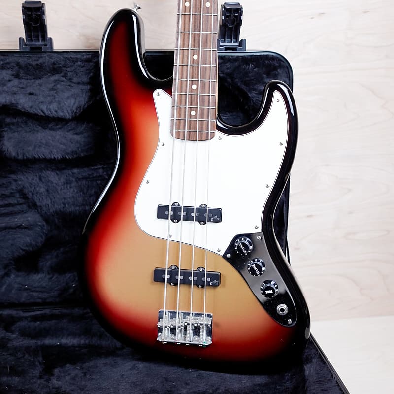 Starr Custom J Style Bass Metallic Sunburst w/ Fender Hard | Reverb