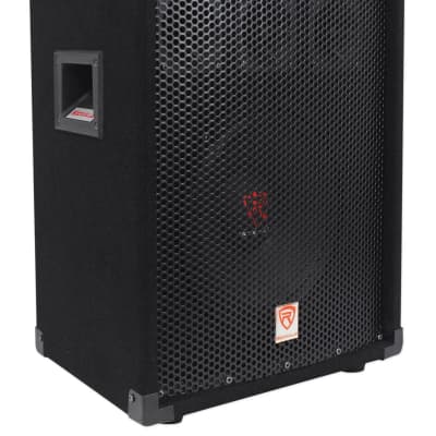 2) Rockville RSG10 10" PA Speakers+Technical Pro AX1200 1200w | Reverb