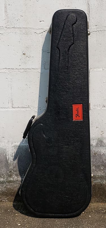 Vintage '90s Fender Red Label Molded Guitar Case for | Reverb