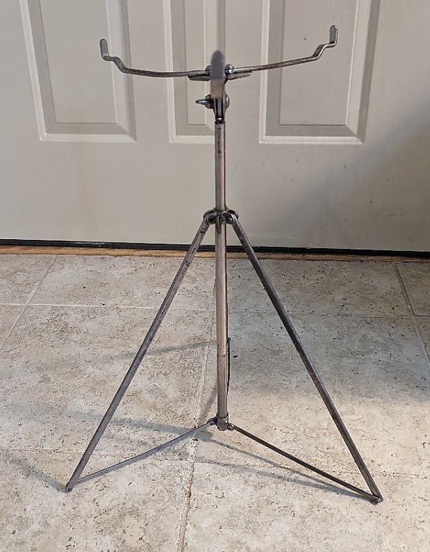 Leedy snare stand, NOC 30's - Nickel | Reverb