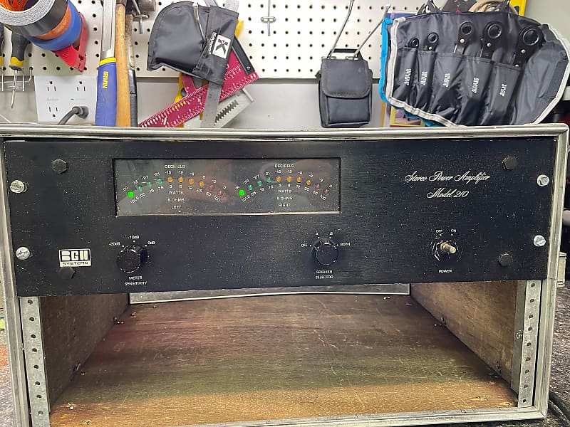 BGW 210 Professional Late 70s Black | Reverb