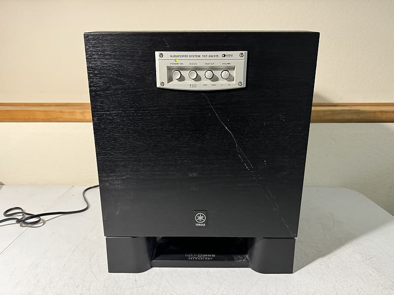 Yamaha YST-SW315 Powered 10" Subwoofer 250w Home Theater Bass | Reverb