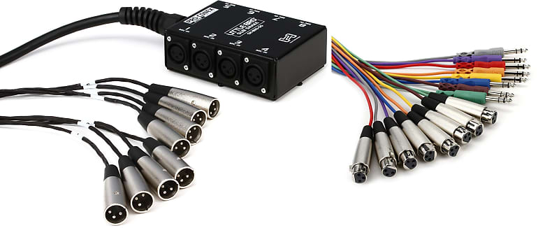 Hosa Little Bro' 8x0 Sub Snake - 50 foot Bundle with Hosa | Reverb