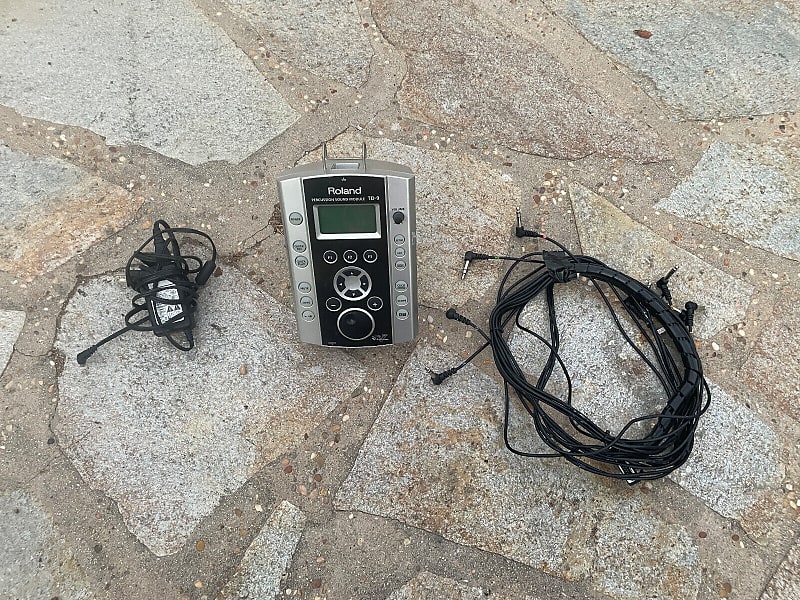 Roland TD-9 V-Drums Sound Drum Module w/Mount, Power Supply & | Reverb