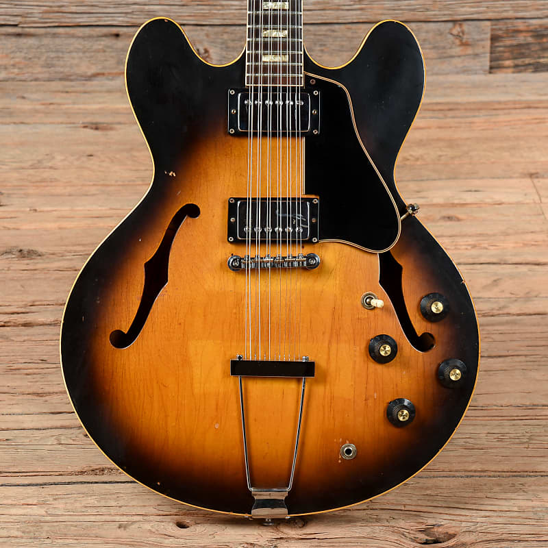 Gibson ES-335 12 String Sunburst 1967 | Reverb