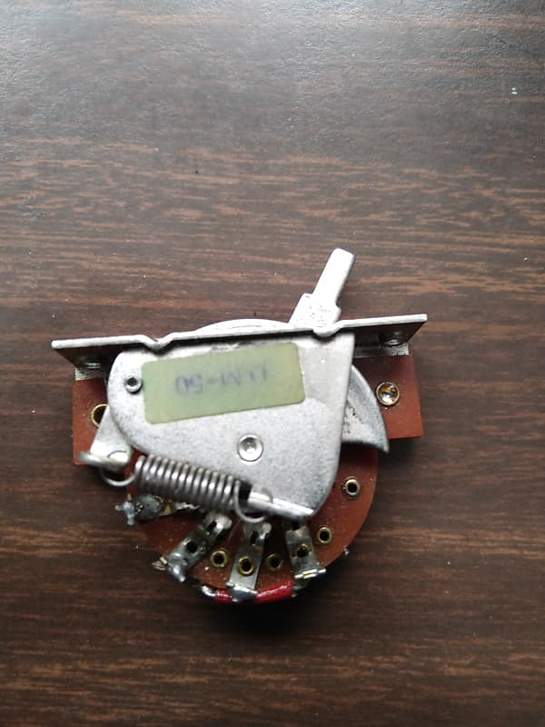 Fender early 1980s JV Japan Stratocaster 5 way switch | Reverb