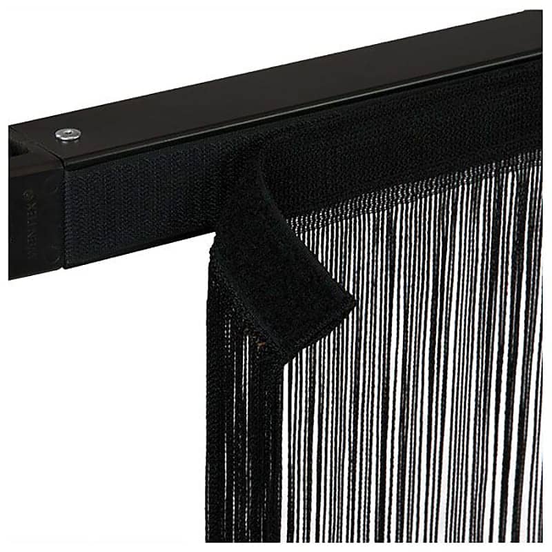 Showtec String Curtain 4x3m Pipe & Drape (Black) | Reverb
