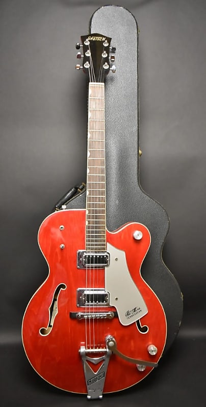 1979 Gretsch 7655 Chet Atkins Tennessean Cherry Red | Reverb